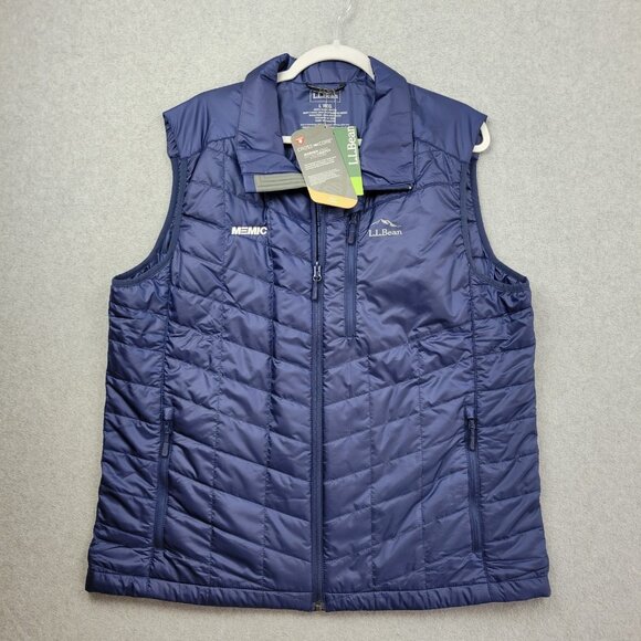 L.L. Bean | Jackets & Coats | Ll Bean Vest Mens Large Full Zip Jacket ...